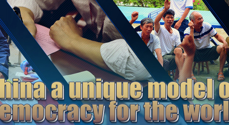 China a unique model of democracy for the world-INP