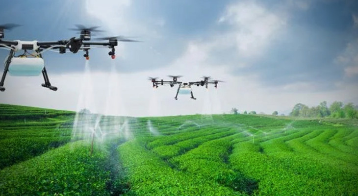 Drone spray system comes as huge relief for farmers-INP