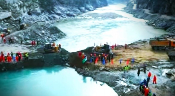 Indus River successfully diverted through tunnel at Dasu HPP-INP