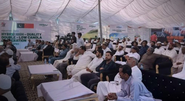 Pakistani farmers trained for hybrid canola cultivation-INP