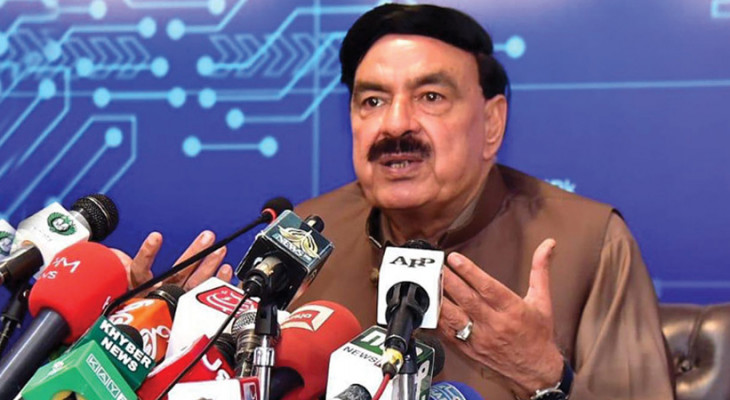 Sheikh Rasheed claims police raided his Islamabad residence-INP