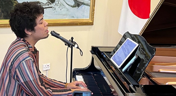 Japanese Singer’s Performance held at the Embassy of Japan Islamabad-INP